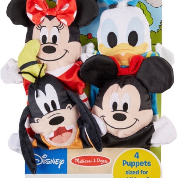 Melissa & Doug | Toys | Melissa Doug Mickey Mouse Hand Puppets Nwt ...